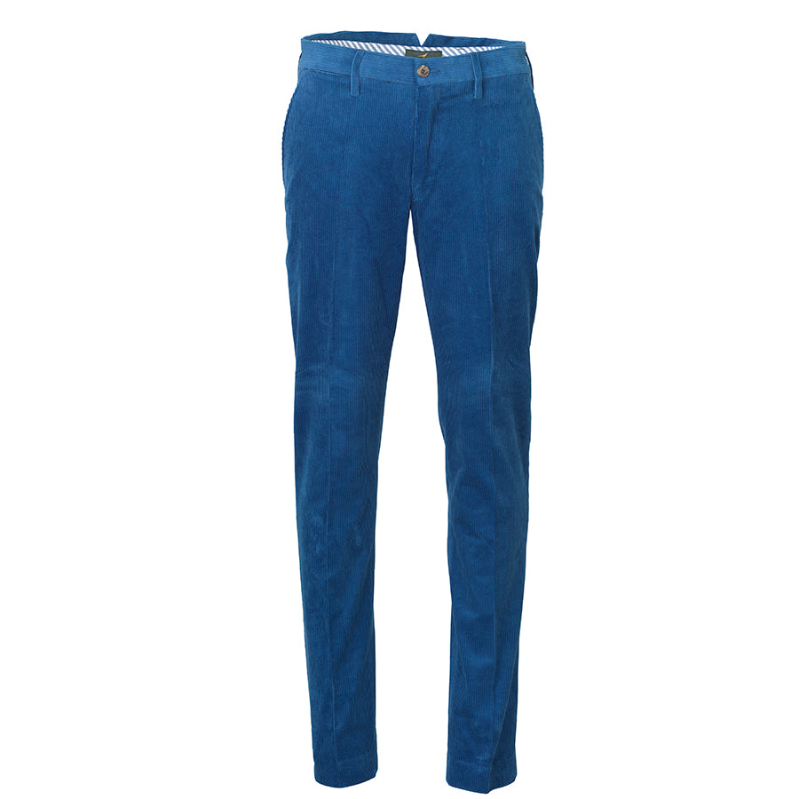 Mayfair Velvet Pants - French Blue